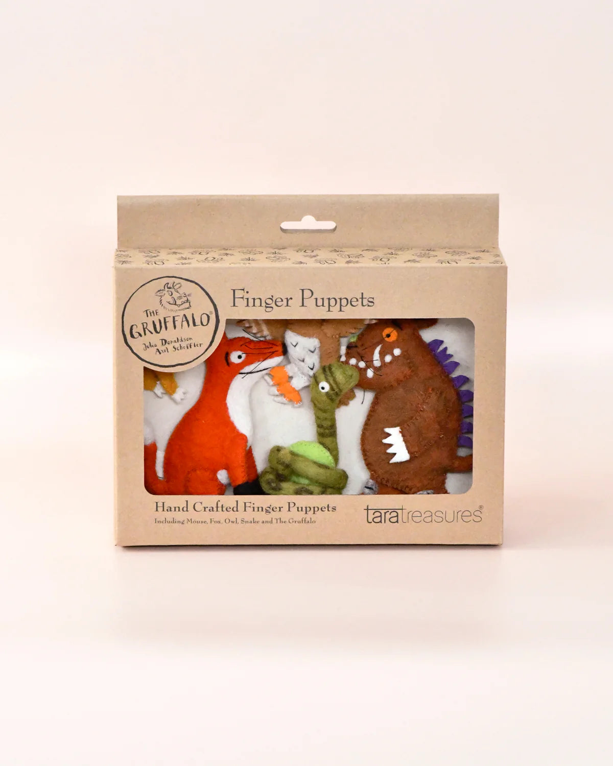TARA TREASURES THE GRUFFALO FINGER PUPPET SET