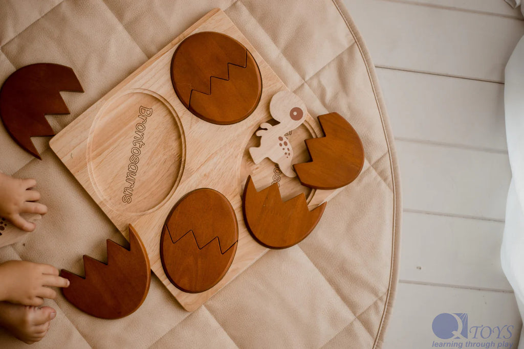 Q TOYS DINO HATCHING EGGS PUZZLE – Chocolate Freckles