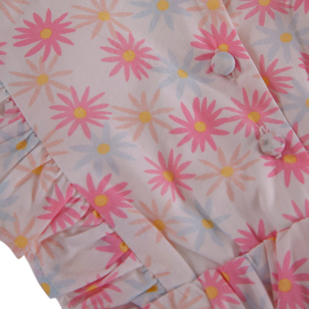 PEGGY AUGUST PLAYSUIT BETSY PETERSON DAISY PRINT – Chocolate Freckles