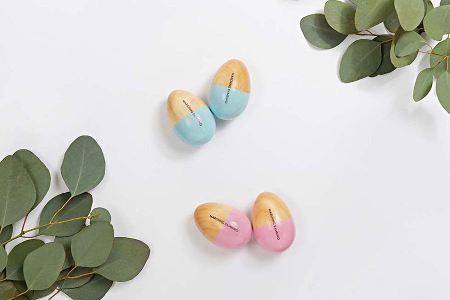 BLUE EGG SHAKERS - SET OF 2 – Chocolate Freckles